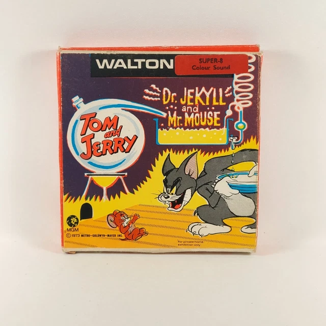 RARE WALTON SUPER 8mm Tom & Jerry "Dr Jekyll And Mr Mouse Vintage Film ...