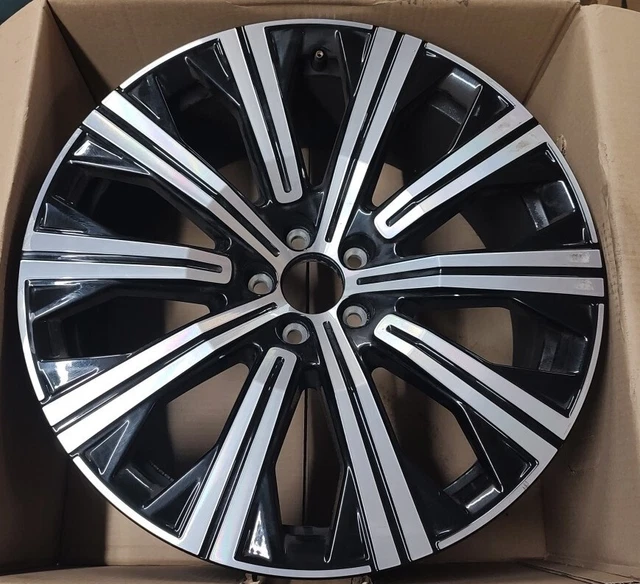 1 X GENUINE VOLVO XC90 20" 10 SPOKE ALLOY WHEEL 31680217 D/C BLACK ...