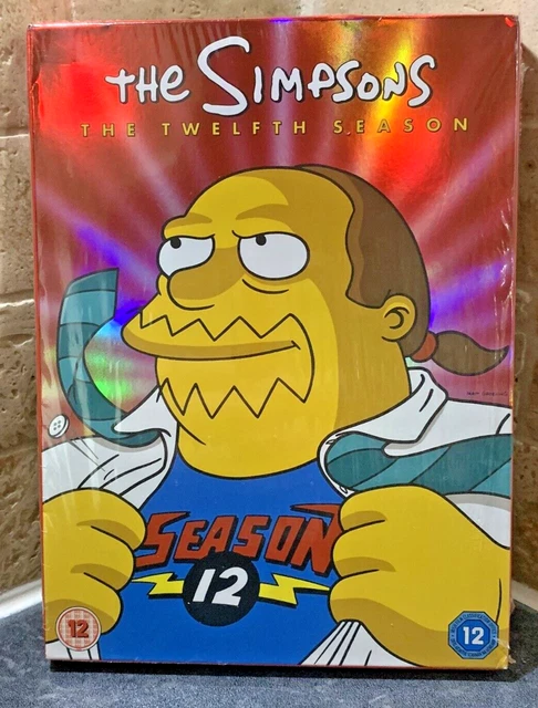 THE SIMPSONS NEW & Sealed Twelfth Season DVD TV Show Series 12 Box Set ...