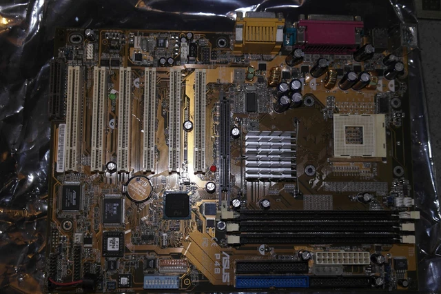 ASUS P4B ATX motherboard SOCKET 478 SDRAM PCI AGP IDE FDD audio £49.99 ...