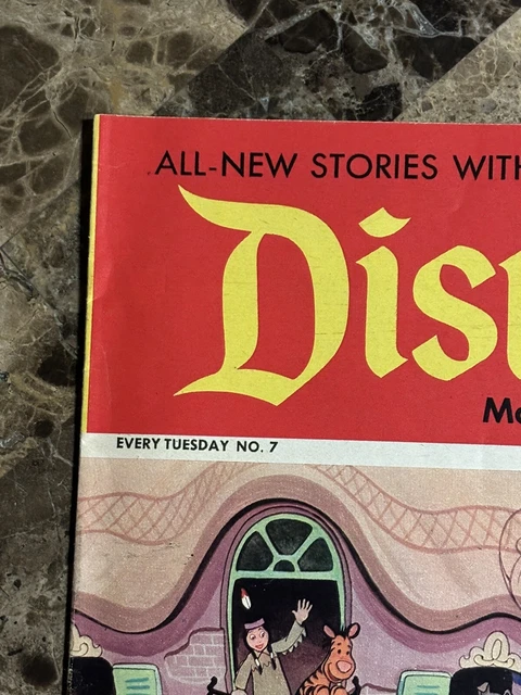 VINTAGE 1970’S DISNEYLAND MAGAZINE ISSUE #7 Near Mint!! £26.90 ...