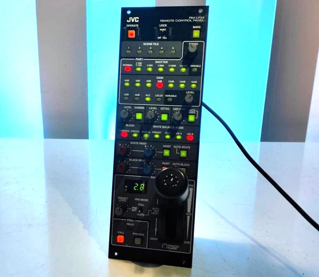 JVC RM-LP25U REMOTE Control for GY HD250, 790, Broadcast TV Studio ...
