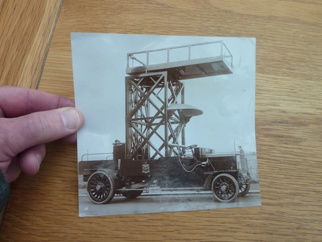 1920S ORIGINAL PHOTO NEWCASTLE CORPORATION TOWER FIRE ENGINE? 6 X 6" £7 ...