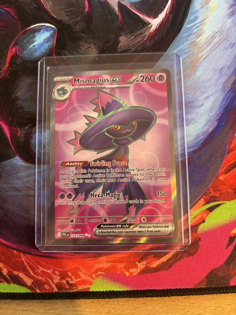 POKÉMON TCG PHANTASMAL Flames Mismagius EX 112/094 NM/M £4.38 - PicClick UK
