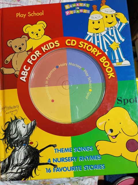 ABC FOR KIDS CD Story Book Bananas In Pyjamas Spot Harry Maclary & Spot ...