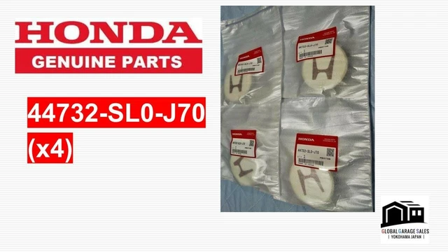 HONDA GENUINE CIVIC EK9 INTEGRA DC2 TYPE-R Wheel Center Cap Set OEM EUR ...