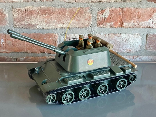 ELMES ANKER FLAK Panzer NVA DDR Spielzeug Militär Figur Masse Toy Armee ...