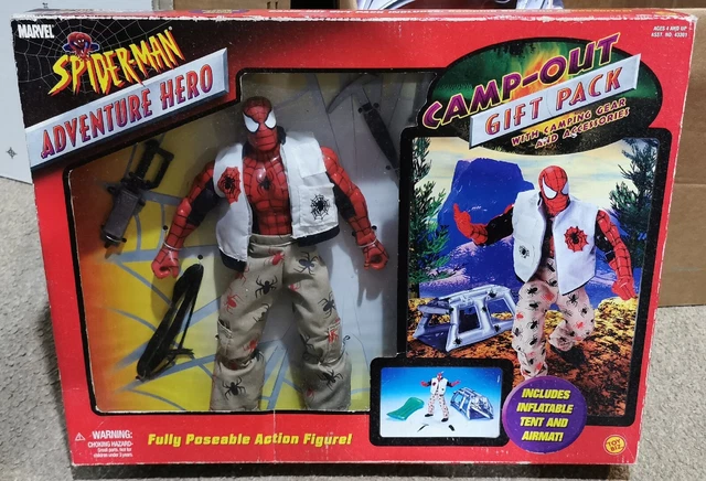 SPIDER-MAN ADVENTURE HERO [CAMP OUT GIFT PACK] $120.00 - PicClick AU