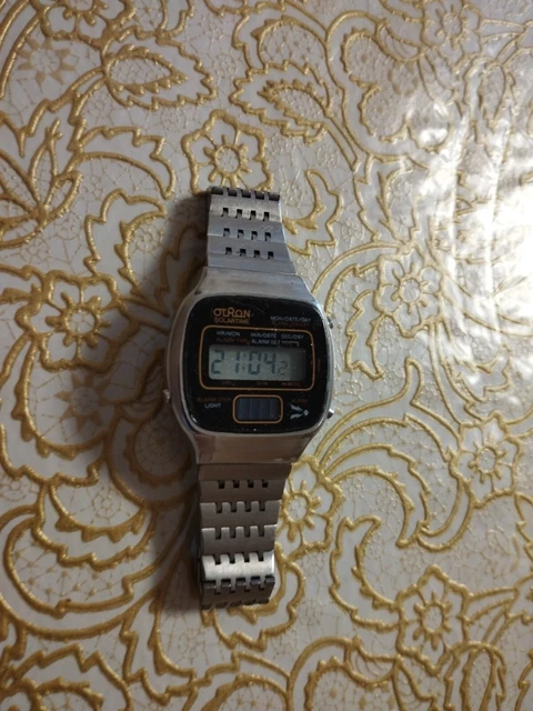 RARE VINTAGE MONTRE Otron Solartime Digital Watch Chronograph EUR 65,00 ...