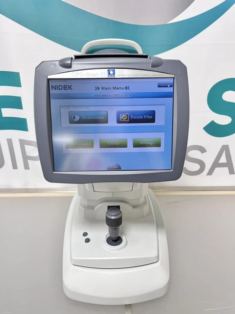 NIDEK OPD-SCAN III Refractive Power/ Corneal Analyzer EUR 17.328,92 ...