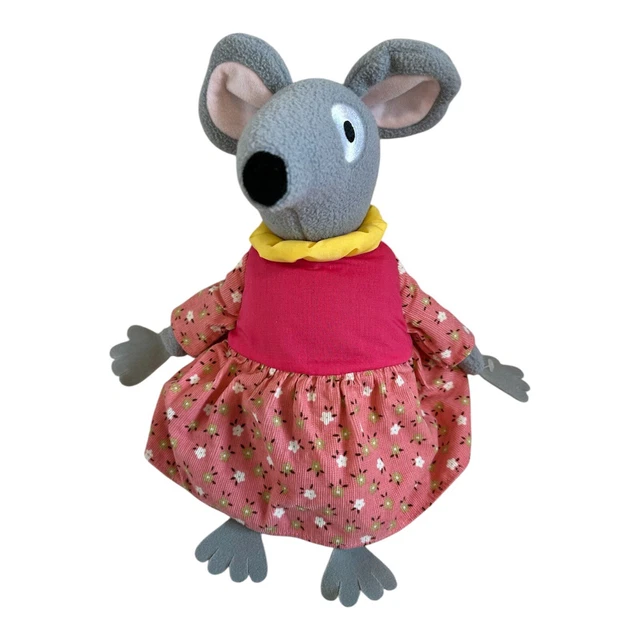 BAGPUSS LIZZIE MOUSE Soft Toy Girl Plush Large 12" WHL 2007 (Sound not ...