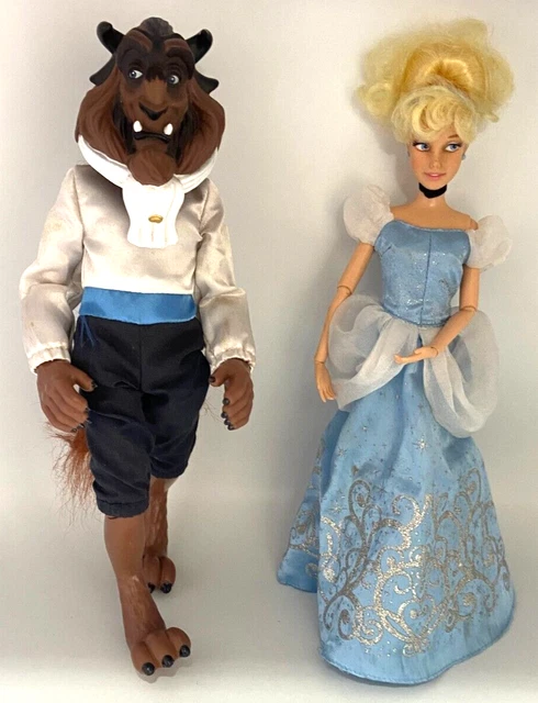 DISNEY BEAUTY & The Beast London Store Exclusive 1991 Dolls Rare ...
