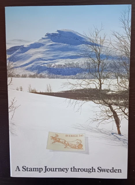 SAMMELALBUM SCHWEDEN BRIEFMARKEN "A Stamp Journey through Sweden" EUR 4 ...