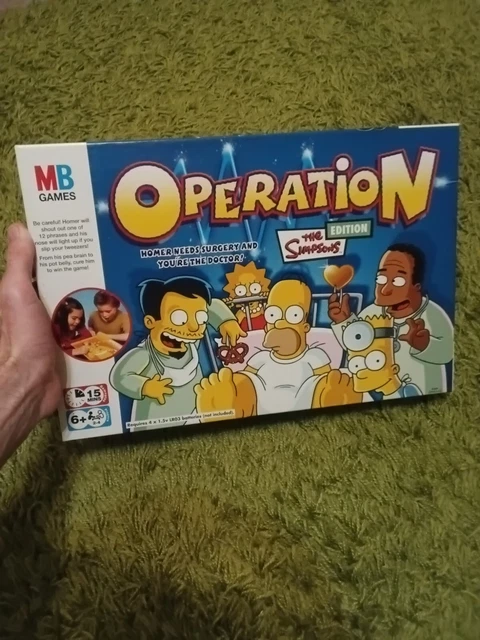 OPERATION: THE SIMPSONS Edition, MB Games/Hasbro (2005) - Complete Set ...