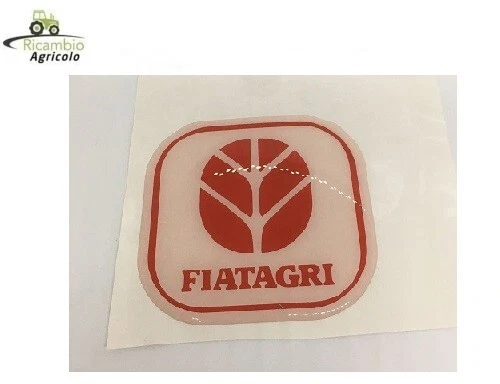 STEMMA LOGO ADESIVO Per Trattore Fiatagri Fiat 80/90 100/90 110/90 Ecc ...