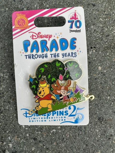 2025 DISNEYLAND 70TH Disney Parade Through The Years Pin Winnie The ...