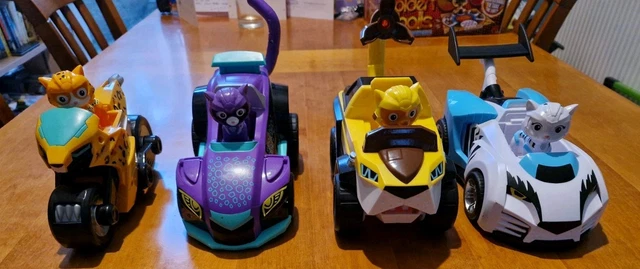PAW PATROL CAT Pack Full Set of Leo, Rory, Shade & Wild Vehicles ...