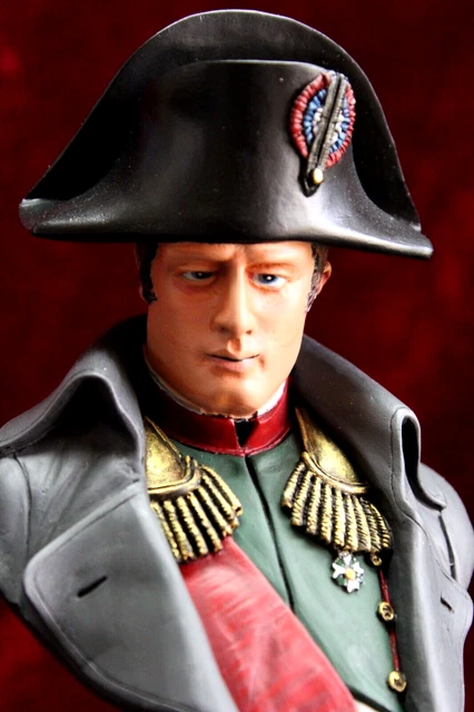 BUSTO DIPINTO NAPOLEONE Bonaparte Scala 250 mm su battiscopa ...