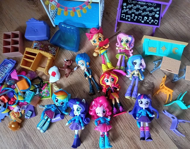 MY LITTLE PONY equestria girl dolls bundle Fluttershy Pinkie pie Twilight £90.00 - PicClick UK