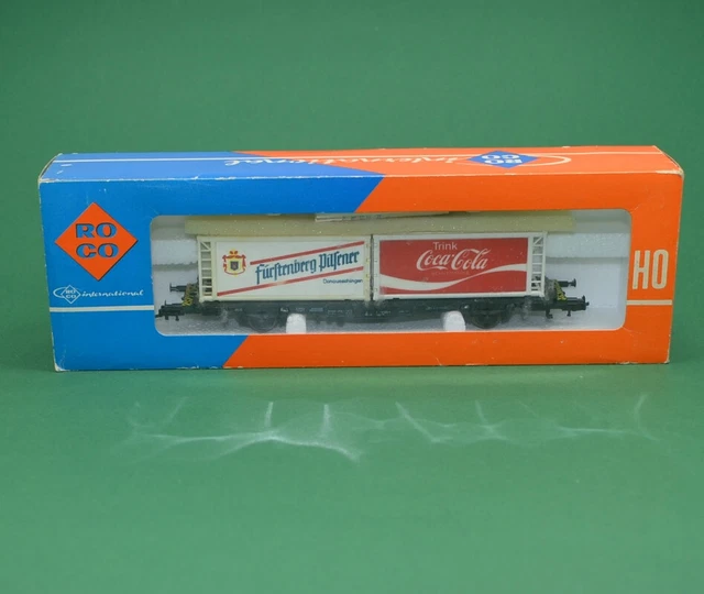 ROCO 4320 CONTAINERTRAGWAGEN DB DC H0 EUR 11,99 - PicClick DE