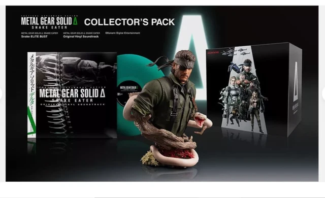 METAL GEAR SOLID Delta Snake Eater Collector's Box (No Game) brand new ...