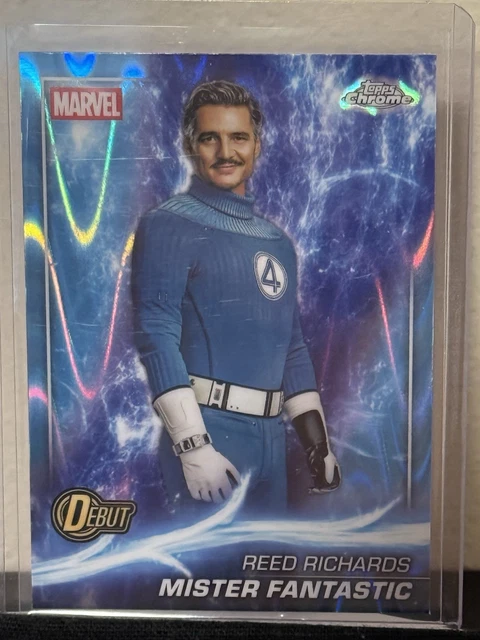 2025 TOPPS CHROME Marvel Studios 💪 #194 Sky Blue RayWave Mister ...