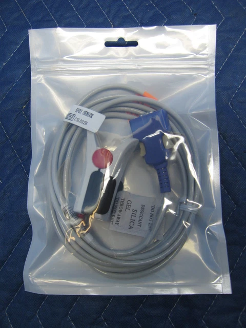 CAPTEUR DE DOIGT Mindray capteur Nellcor Direct Connect Oximax SpO2 GE ...