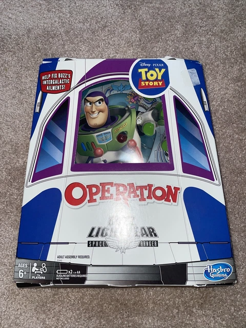 DISNEY OPERATION GAME Buzz Lightyear Toy Story Pixar Hasbro 2018 New ...