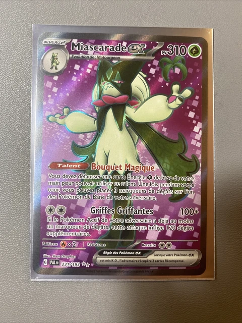 CARTE POKÉMON - Miascarade EX FA - 231/193 - Evolutions Display Booster ...