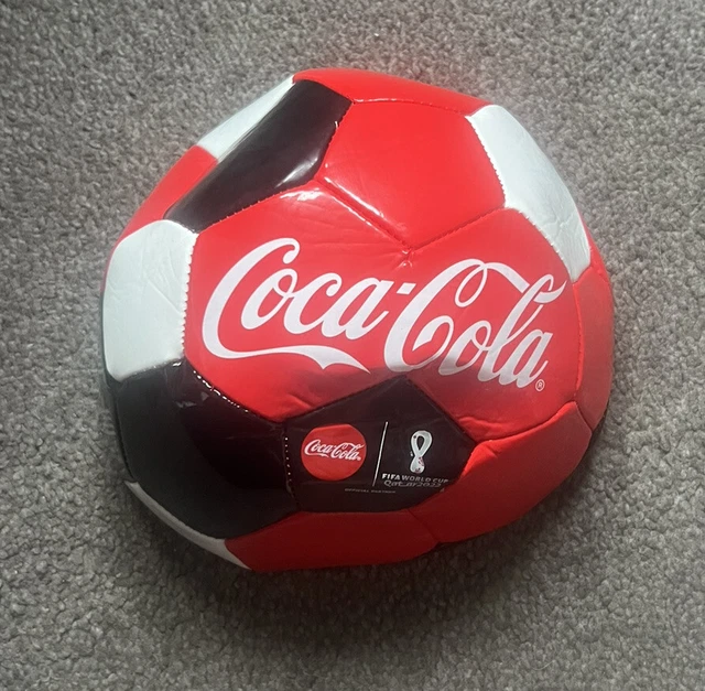 NEW COCA-COLA FIFA 2022 Ball Official Normal Size 5 Football, Qatar ...