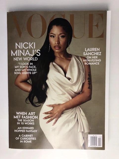 VOGUE MAGAZINE DECEMBER 2023 - Nicki Minaj's New World £11.09 - PicClick UK