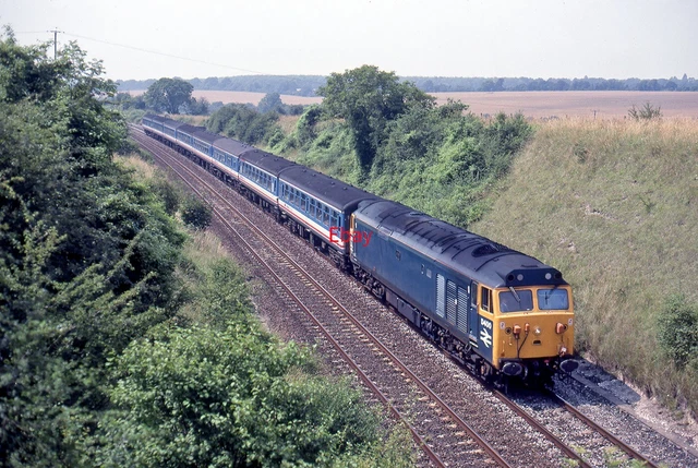 ORIGINAL 35MM SLIDE BR Class 50 no. 50050 at Monkton +rights for use £4 ...