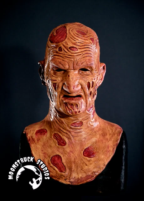 FREDDY KRUEGER PART 1 mask Horror mens Costume not darkride $430.00 ...