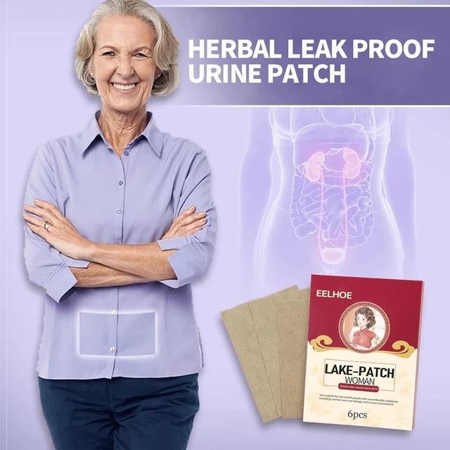CONTROL BLADDER LEAKAGE Healing Patch, Herbal Urinary Incontinence ...