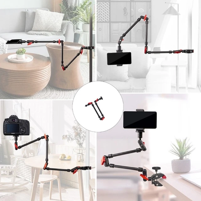 CAMERA ARTICULATING ARM 360 Degree Rotation Adjustable Extension Rod 1 ...