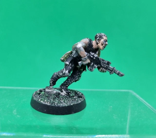 WARHAMMER 40K METAL Tanith Gaunts Ghosts Rifleman Imperial Guard A089 £ ...