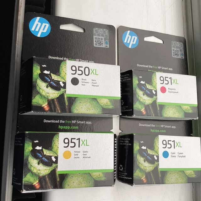 IN DATE 🚨 Genuine HP 950XL/951XL Multipack Ink Cartridges C2P43AE - 🚚 £ ...