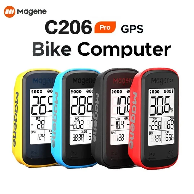 SMART BIKE COMPUTER Wireless GPS Bicycle Speedometer Waterproof ...
