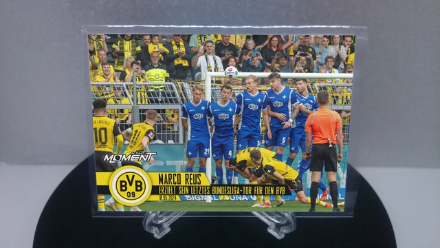 MOMENT MARCO REUS Borussia Dortmund addio/carta personalizzata/no topps ...