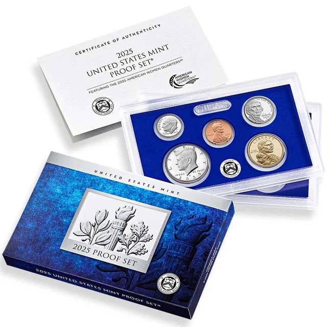 2025 USA ANNUAL Proof Coin Set $104.50 - PicClick AU