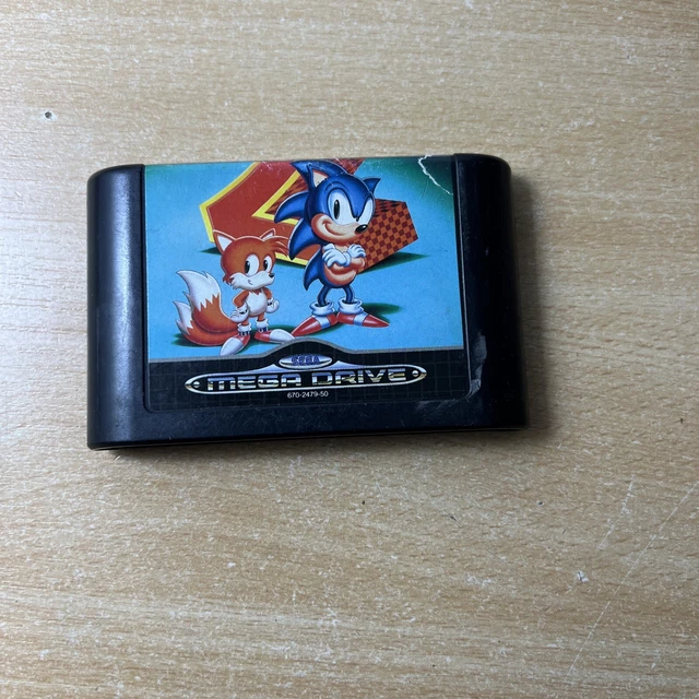 VINTAGE SEGA MEGA DRIVE Game SONIC THE HEDGEHOG 2 - Cart Only £7.99 ...