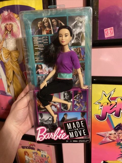 BARBIE MADE TO Move 11" Doll 22-Flexible Joints Creative Pose Asian ...