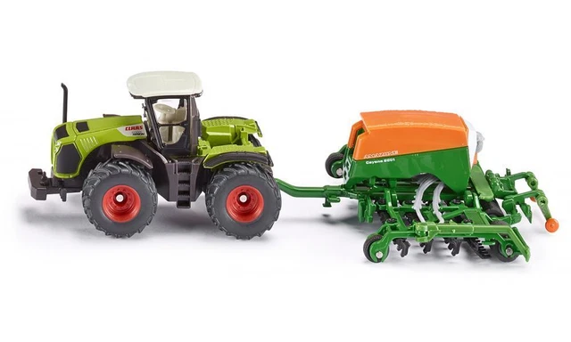 MINIATURE SIKU TRACTEUR Claas Xerion Semoir Amazon 1:87 EUR 29,05 - PicClick FR