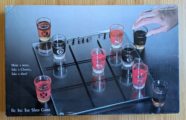 JEU DE SOCIETE " Tic Tac Toe Shot Game " , Jeu De Morpion En Verre EUR ...