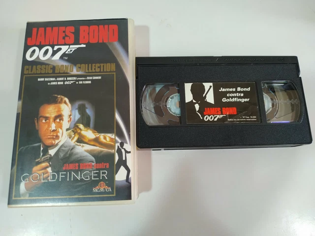 007 JAMES BOND Against Goldfinger Sean Connery - VHS Tape Spanish - 3T £24.72 - PicClick UK