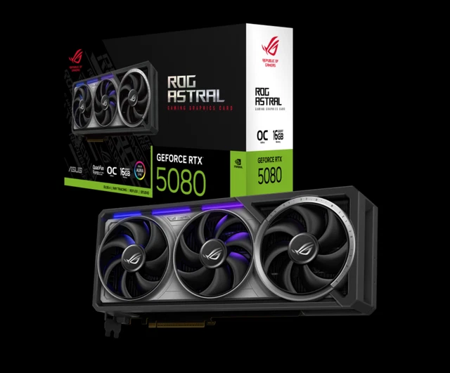 ASUS NVIDIA GEFORCE ROG-ASTRAL-RTX5080-O16G-GAMING GDDR7 OC Edition GDDR7 27... $3,508.70 ...