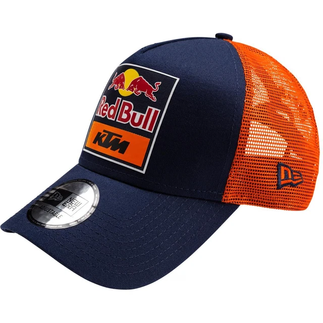 RED BULL TRUCKER Cap KTM Official Teamline Replica - Navy/Orange EUR 36 ...