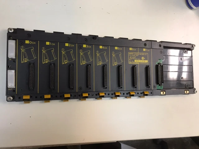 OMRON C200H-BC081-V2 CPU backplane base unit £52.34 - PicClick UK