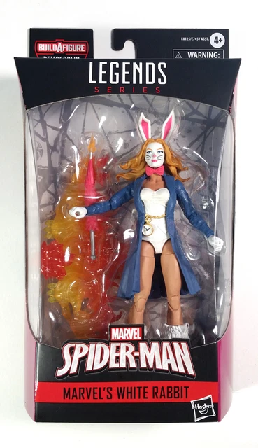 FIGURINE WHITE RABBIT Spider-man Demogoblin Marvel Legends BAF 6" neuve ...