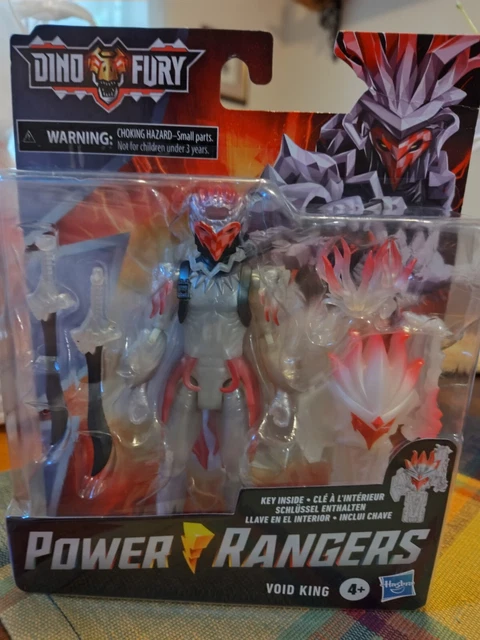 POWER RANGERS DINO Fury Void King 6-Inch Action Figure Toy with Dino Fury Key T7 £10.96 ...